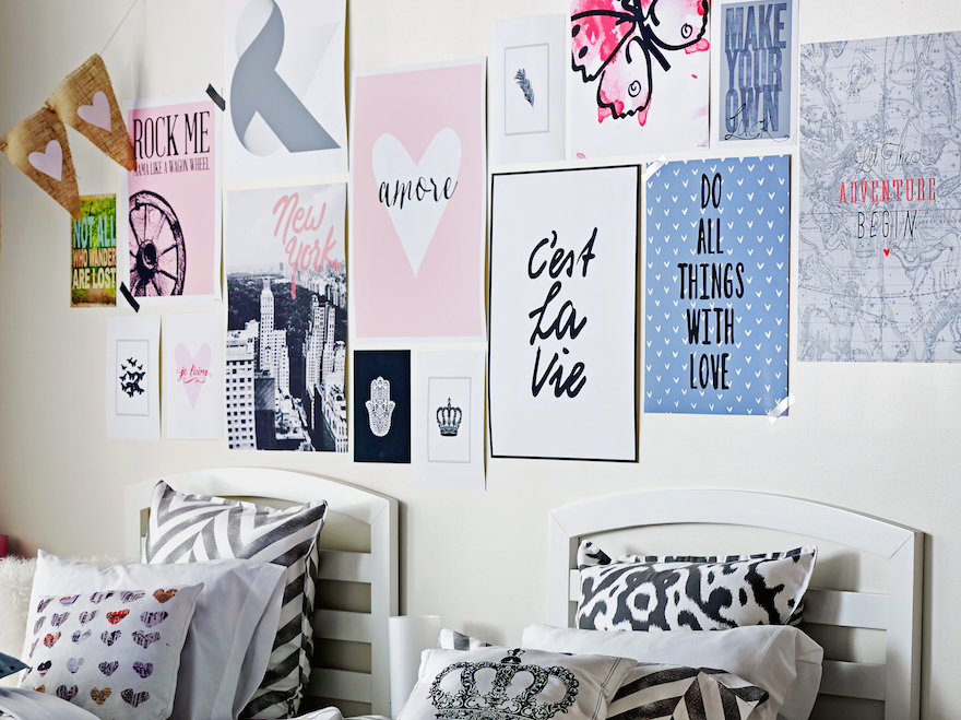 3 Easy Tips on How to Decorate Using Posters (and Make it Look Good ...