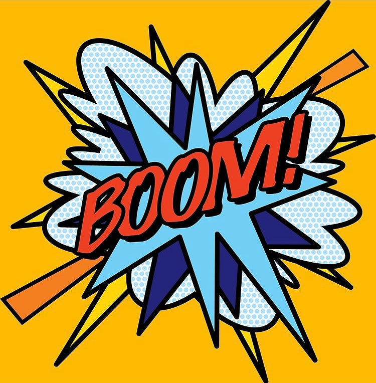 Boom Poster - Poster for Dorm | Tapestry Girls