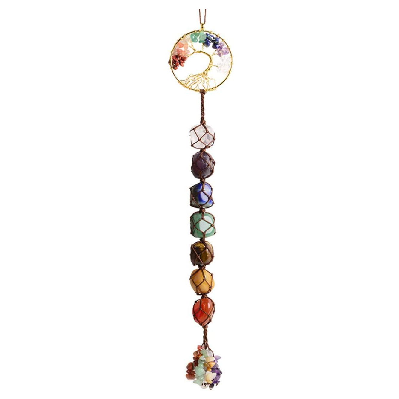 Tree of Life Chakra Stones - Boho Bedroom Decor | Tapestry Girls