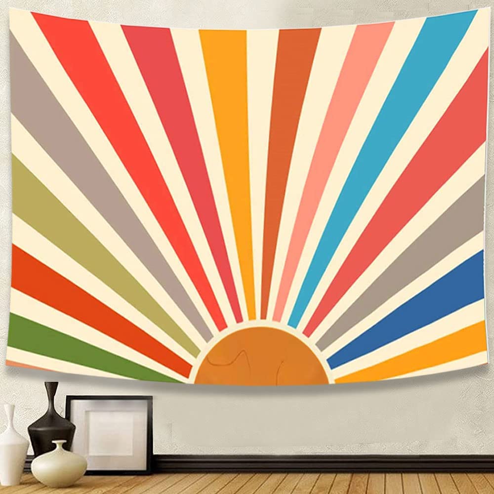 Vintage Sun Tapestry - Retro Tapestry - Tapestry Girls